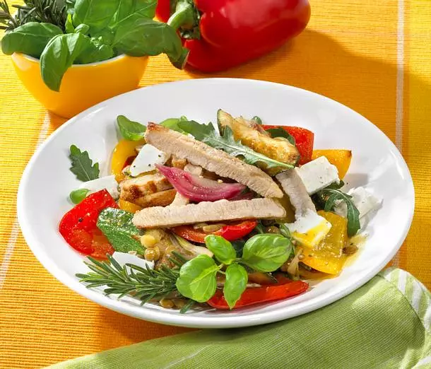 Gegrilde groentesalade recept