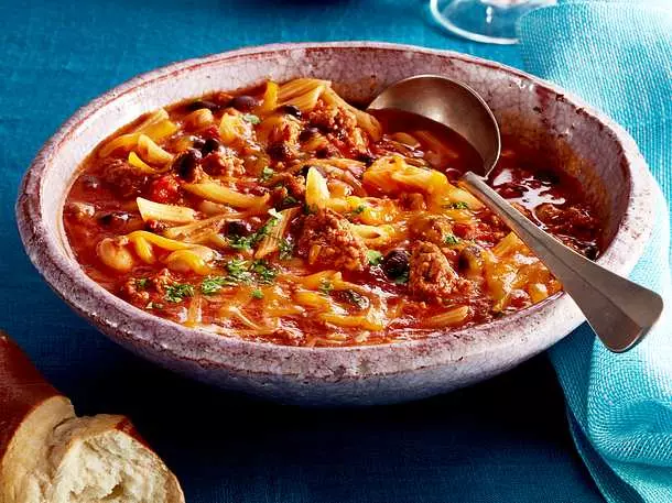 recette Soupe chili con carne