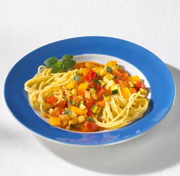 Spaghetti primavera ချက်နည်း