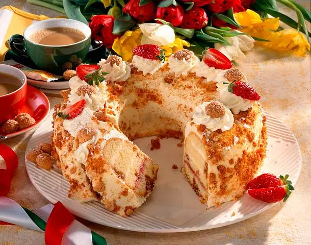 Milanese mascarpone wreath resep 10595_1