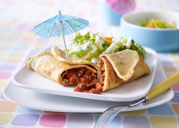 Pannenkoeken met Bolognesesaus recept 10940_1