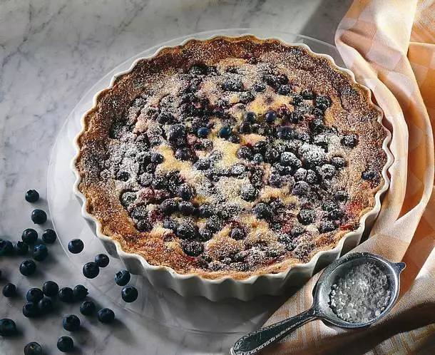 Blueberry suurroom koek resep