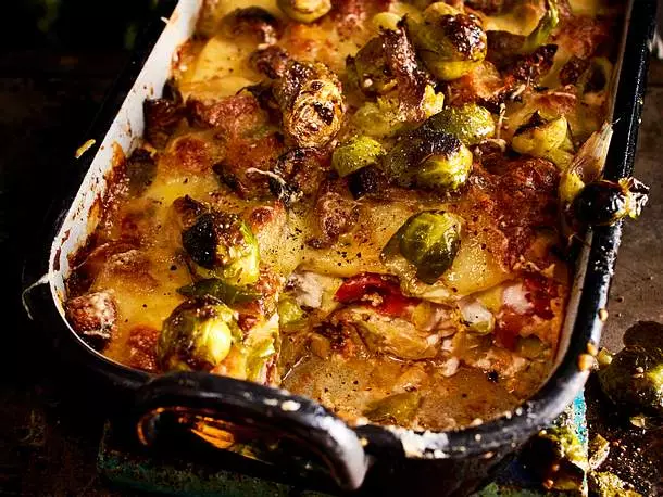 Brussels sprouts lasagna recipe