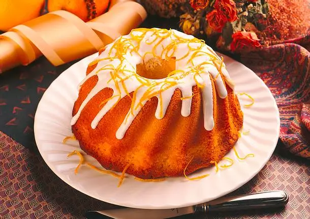 Orange cake with icing recipe