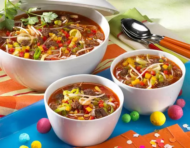 Receta de sopa de medianoche picante