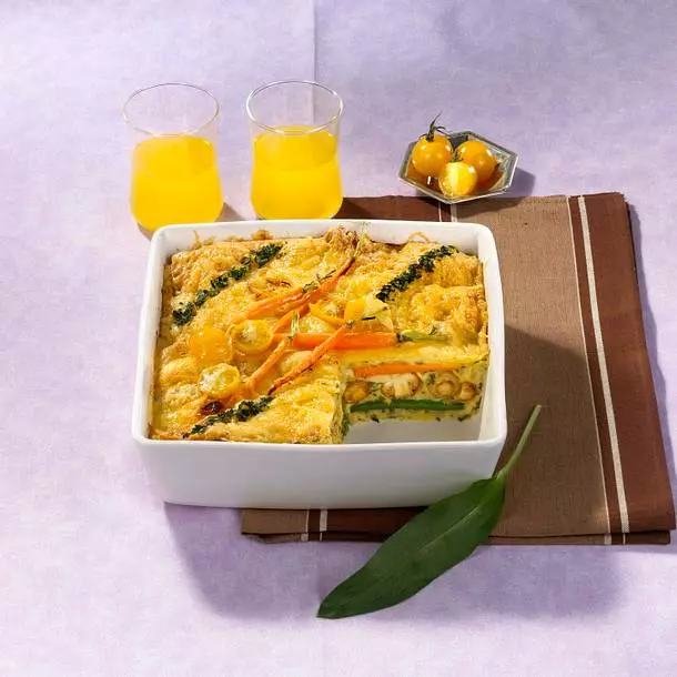 Akwụkwọ nri Lasagna mara mma 11574_1