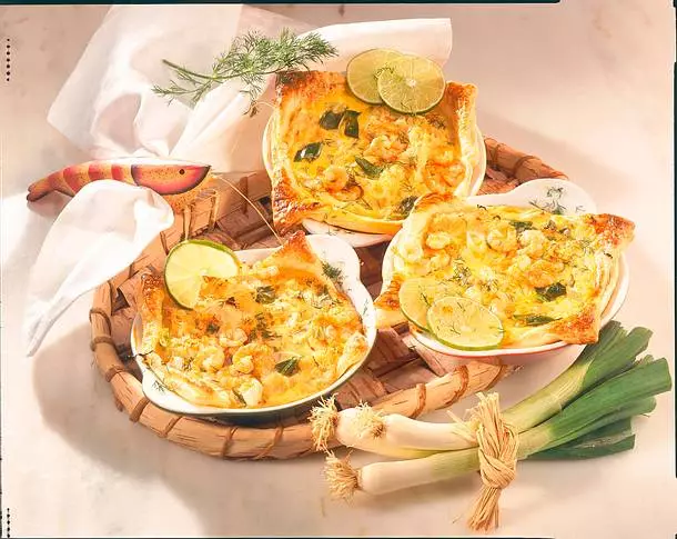 Recept na mini quiches z kysaného zelí