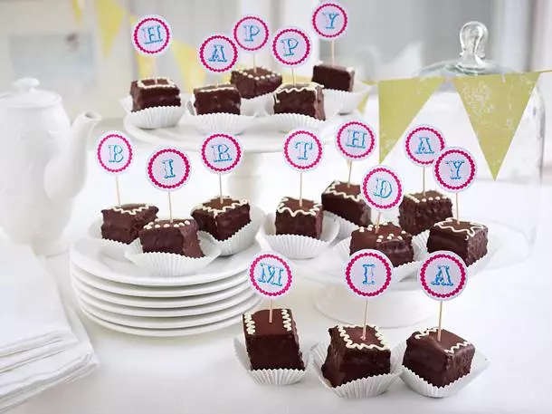 Congratulations petits fours recipe