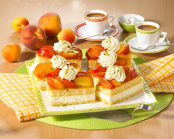 រូបមន្តចំណិត Apricot quark