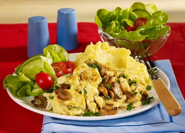 Scrambled endog jeung suung jeung resep kentang mashed