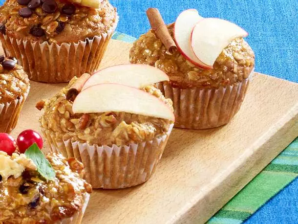 Recipe muffins sakafo maraina kanelina Apple