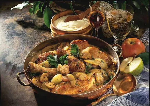 French Calvados Chicken Recipe