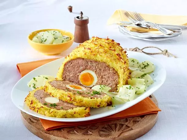 غوښه د rösti ټاپ کولو ترکیب سره 13809_1