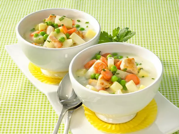 Барвистий рецепт весняного супу