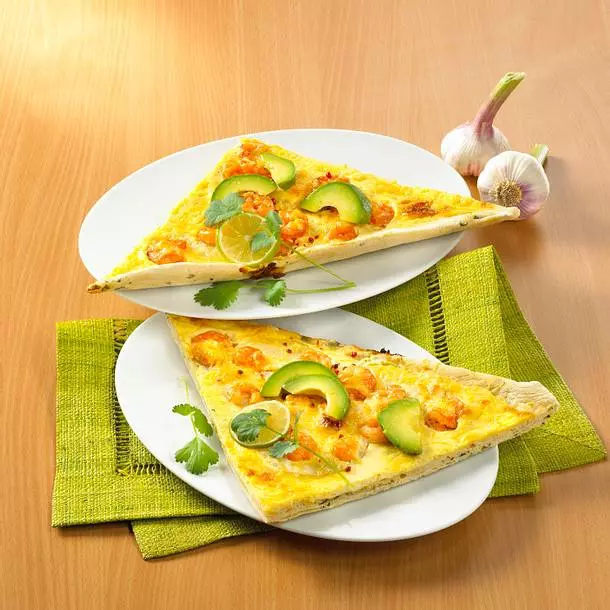 Recept na pizzu s karibskými krevetami 17611_1