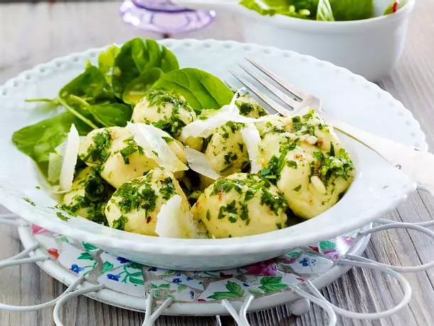 Delikatne gnocchi w przepisie na masło z dzikiego czosnku