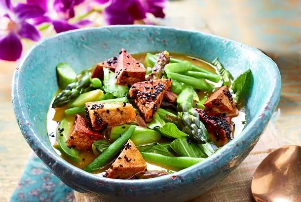 Recette du curry "Délice vert du jardinier"