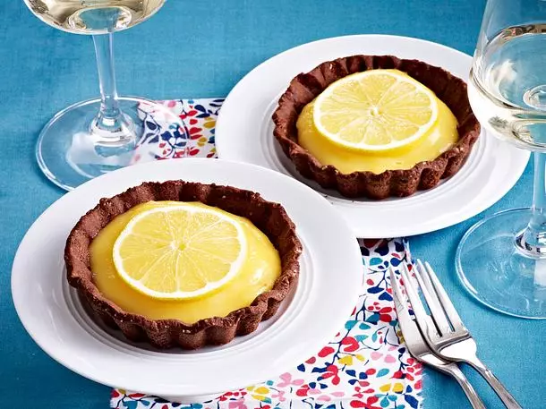 I-chocolate Tarts ene-Lemon Cream Recipe