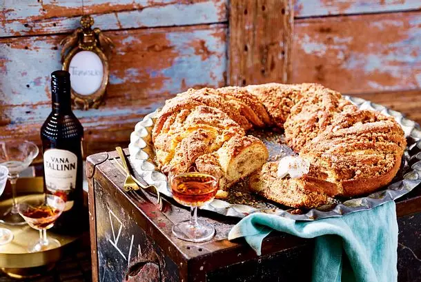 Receita de kringle estonio con canela e améndoas 18271_1