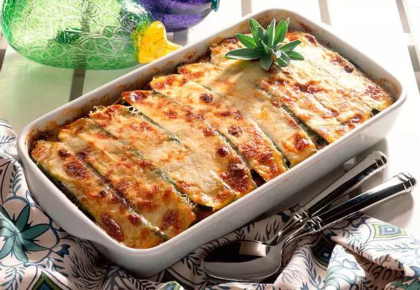 Receita de Moussaka de berinjela de calabacín 20928_1