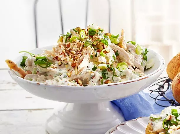 Chicken salad with almonds recipe