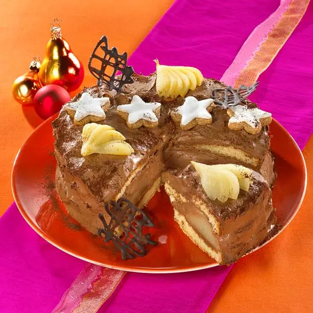 Recepto de Cinnamon Mousse Pear Pie 21304_1