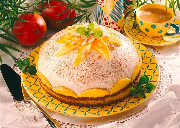 Mango kwakwa Dome cake girke-girke 22566_1