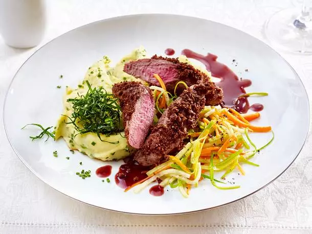 Recept na jehněčí filet "Osterhazy".