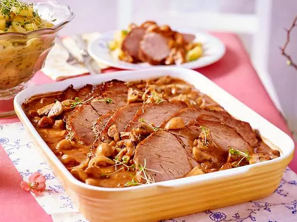 Wiener Braten Kalbfleesch Rezept