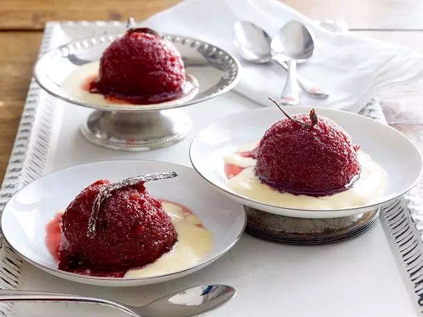 Recept na sorbet Rumtopf se smetanou zabaglione 24416_1