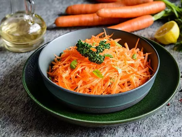 Recipe ng Carrot Salad