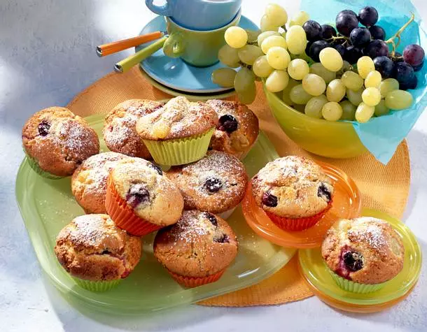 Receita de muffins de uva 25157_1