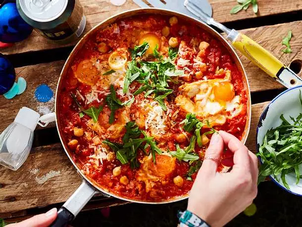 Shakshuka med Pils-oppskrift 25871_1