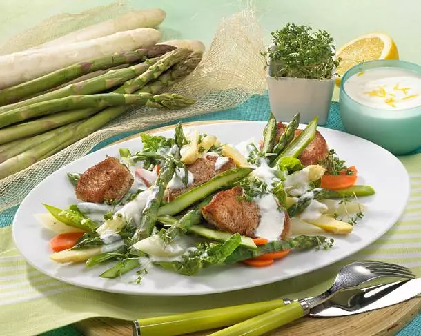 Salad măng tây với công thức phi lê 26531_1