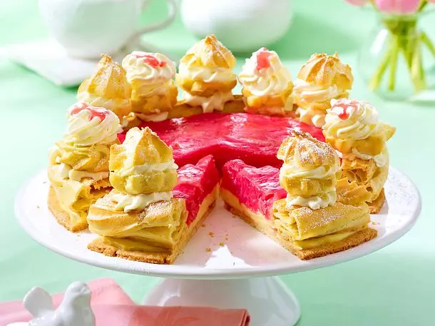 Recept Saint Honoré Torte (choux peciva).