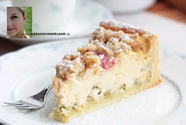 Rhubarb Cheesecake karo resep Streusel 28901_1