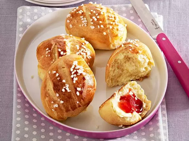 Chinsinsi cha French milk rolls 29397_1