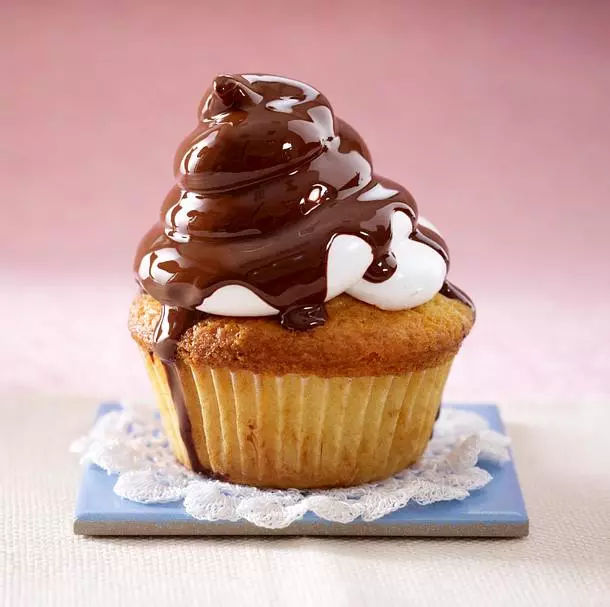 Cupcakes: Pinta Ĉapelo-Recepto 31765_1
