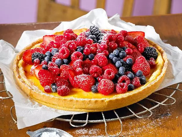 Ricetta torta alla vaniglia con frutti di bosco 31889_1