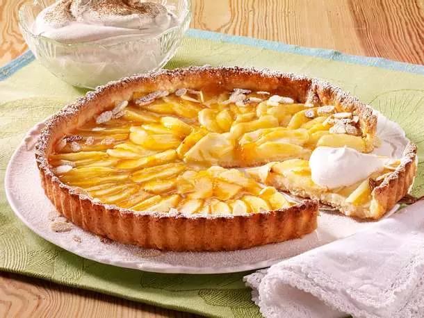 Faransa apple tart girke-girke