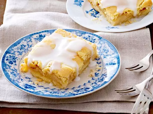 Rufe apple sheet cake girke-girke