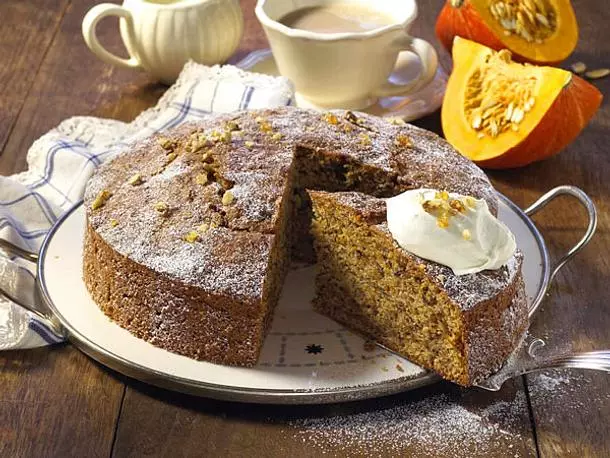 Ricetta torta di zucca con noci