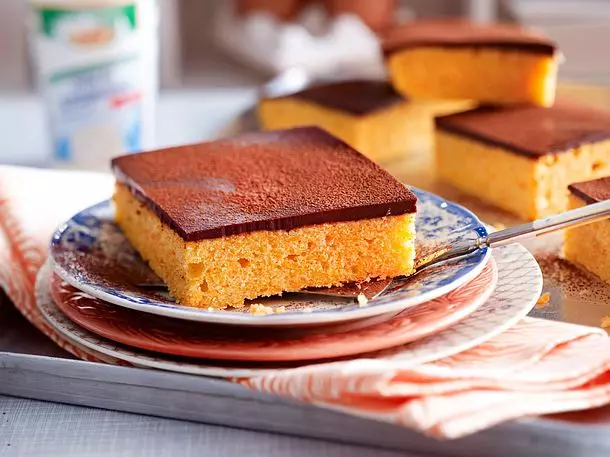 Receita de torta de abóbora com cobertura de chocolate