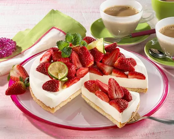 Recette Gâteau au yaourt aux fraises (diabétique) 33701_1