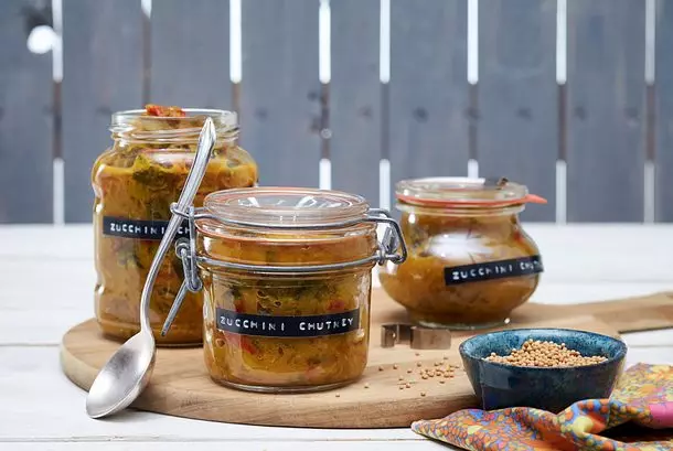 Zucchini Chutney рецепти