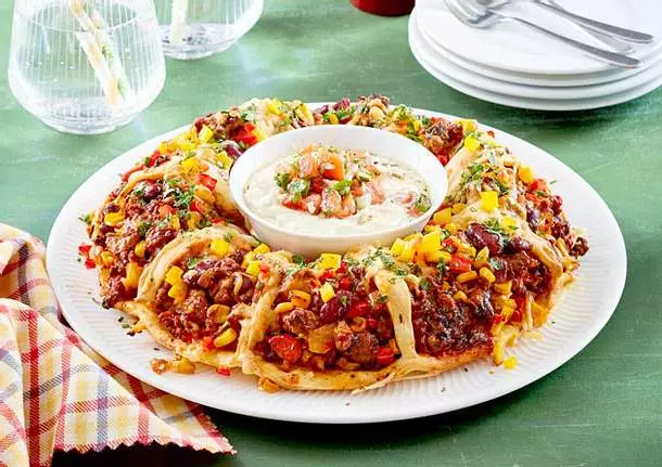 Texmex pizza ئۈزۈك رېتسىپى