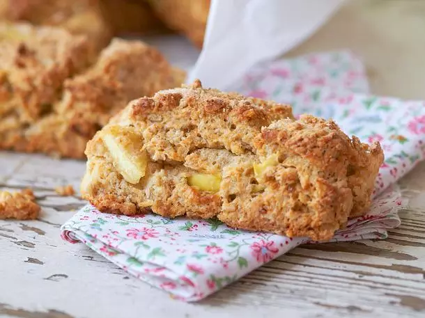 Daim ntawv qhia Bircher muesli scones