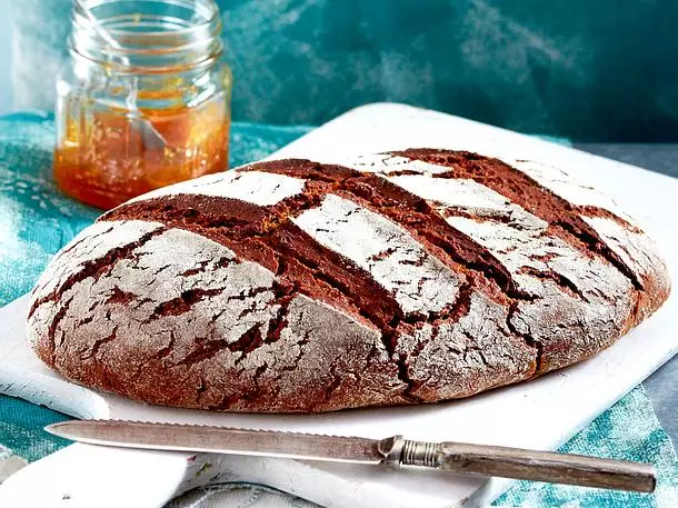 Rye sourdough nga resipe sa tinapay