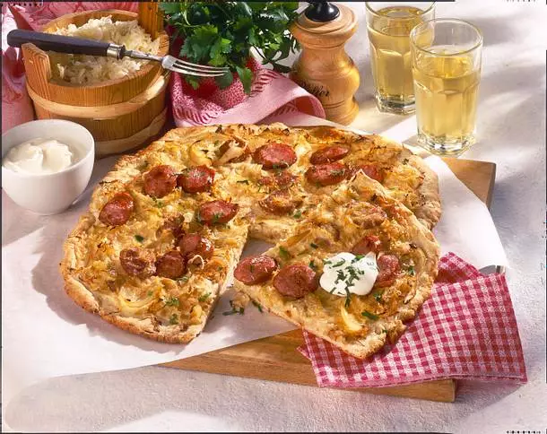 Sauerkraut quiche ہدایت 35795_1