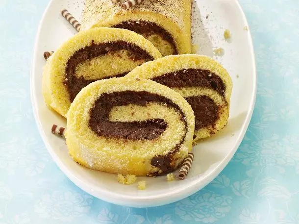 Chocolade mousse roll resept 36026_1